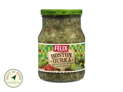 Felix Bostongurka Gurkmix 375g – Classic Swedish Pickle Relish Original ...