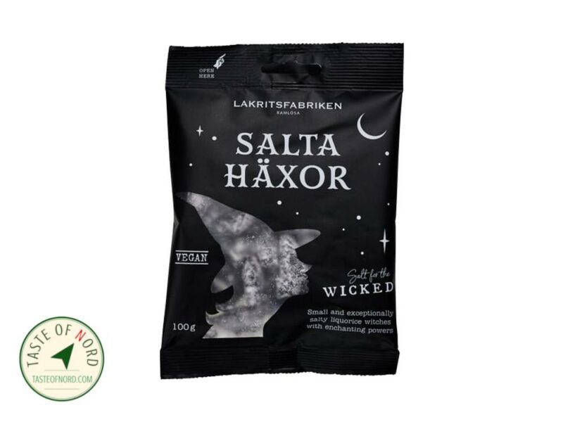 Salta Häxor by LAKRITSFABRIKE 100g – Original Salty Licorice from ...